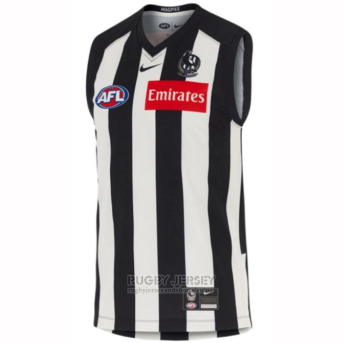 Jersey Collingwood Magpies AFL 2025 Home | www.rugbyjerseyandshorts.co.nz