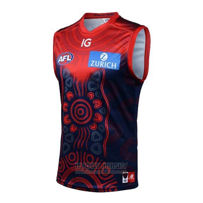 Jersey Melbourne Demons AFL 2023 Indigenous | www.rugbyjerseyandshorts ...