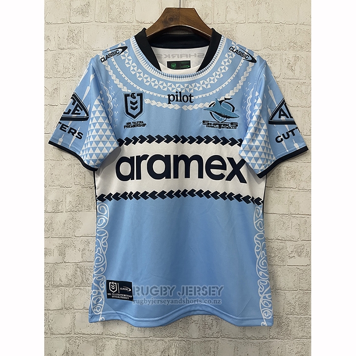 Jersey Cronulla Sutherland Sharks Rugby 2025 Conmemorativa | www ...