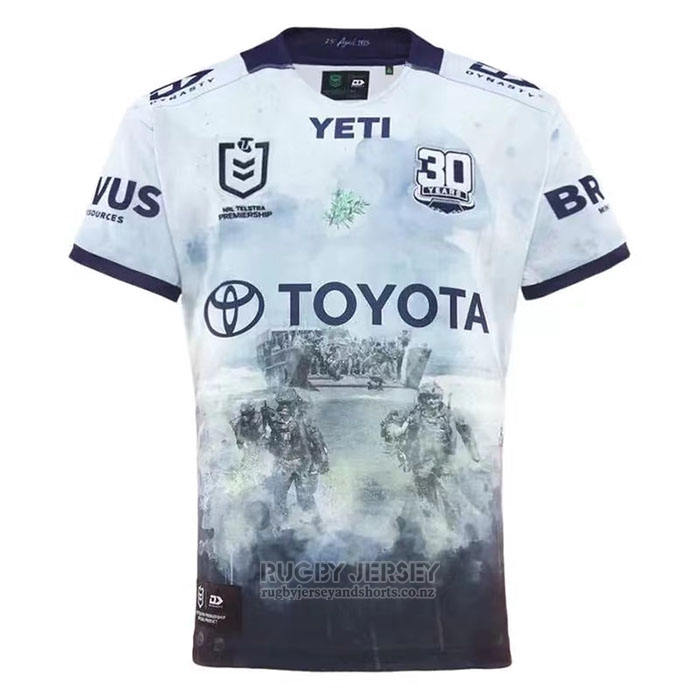 Jersey North Queensland Cowboys Rugby 2025 ANZAC | www ...