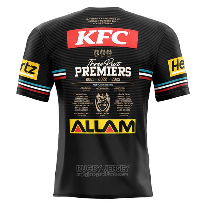 Jersey Penrith Panthers Rugby 2023 Champion Black | www ...