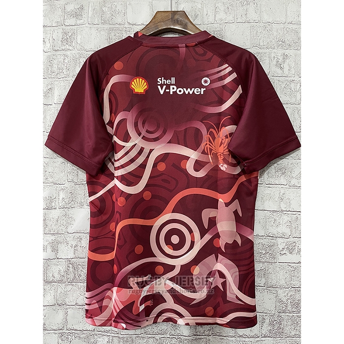 Jersey Queensland Maroons Rugby 2023 Indigenous | www ...
