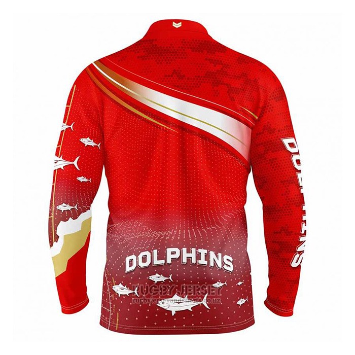 NRL Dolphins Rugby Jersey 2022 Fish Finder | www.rugbyjerseyandshorts.co.nz