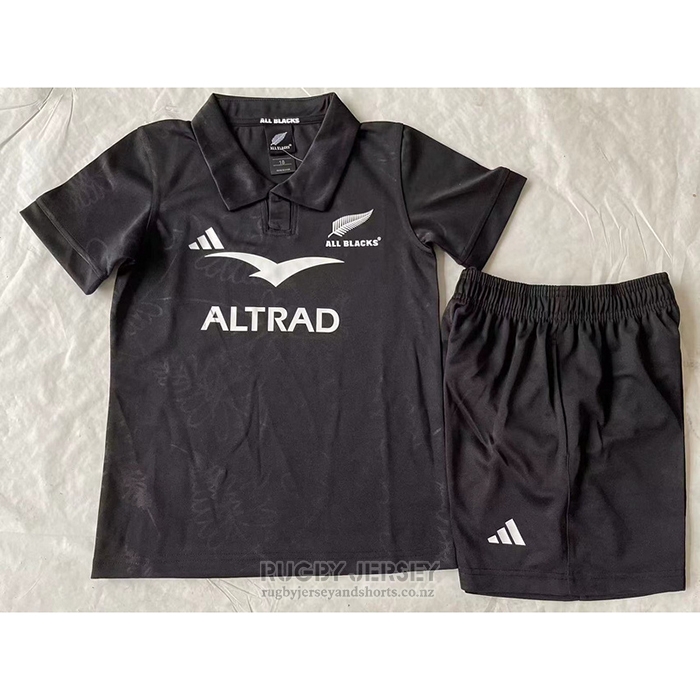 Jersey Kid's Kits All Blacks Rugby 2024 Black | www ...
