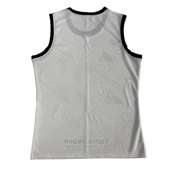 Tank Top New Zealand All Blacks Rugby 2024 White | www ...