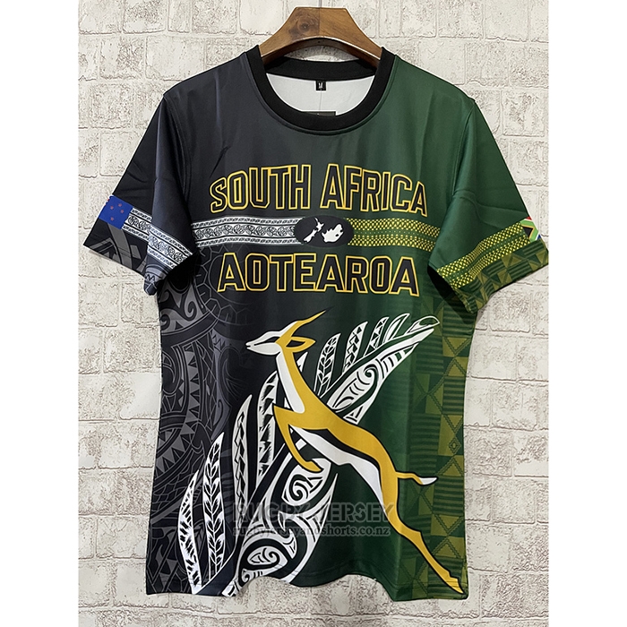 Jersey South Africa Rugby 2024 Green | www.rugbyjerseyandshorts.co.nz