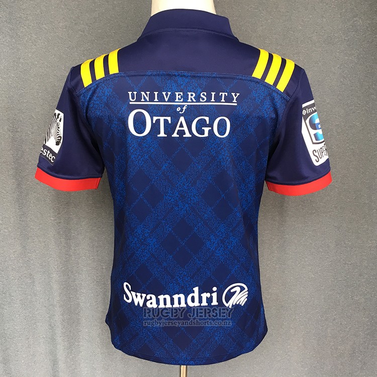 Highlanders Rugby Jersey 2018 Home | www.rugbyjerseyandshorts.co.nz
